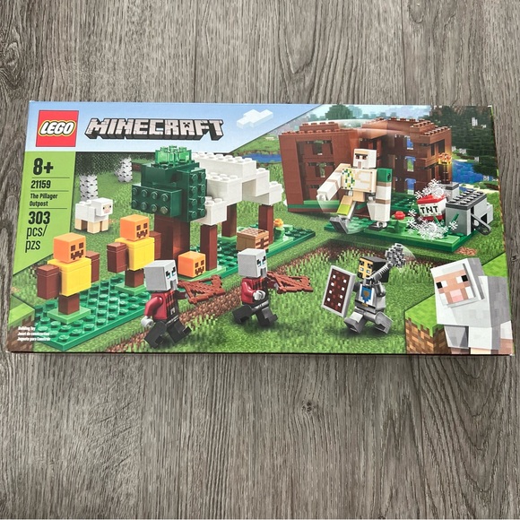 Lego | Toys | Lego Minecraft The Pillager Outpost 2159 | Poshmark